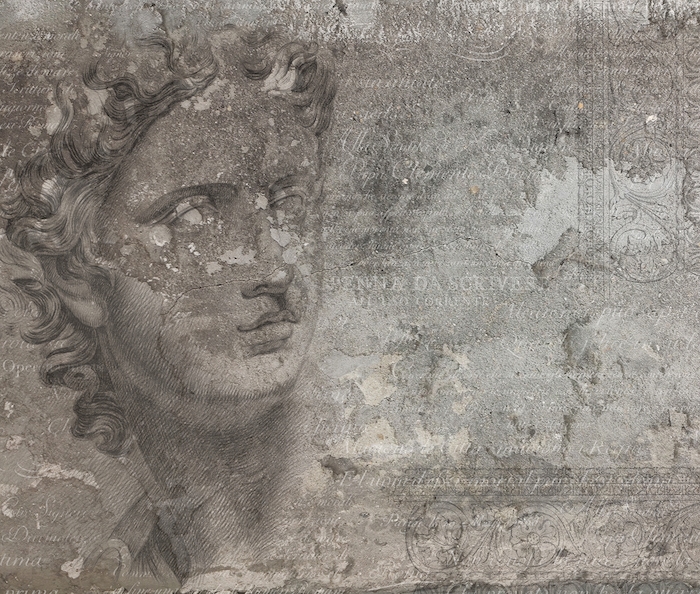 Beige Ancient Rome Wall Mural Wallpaper