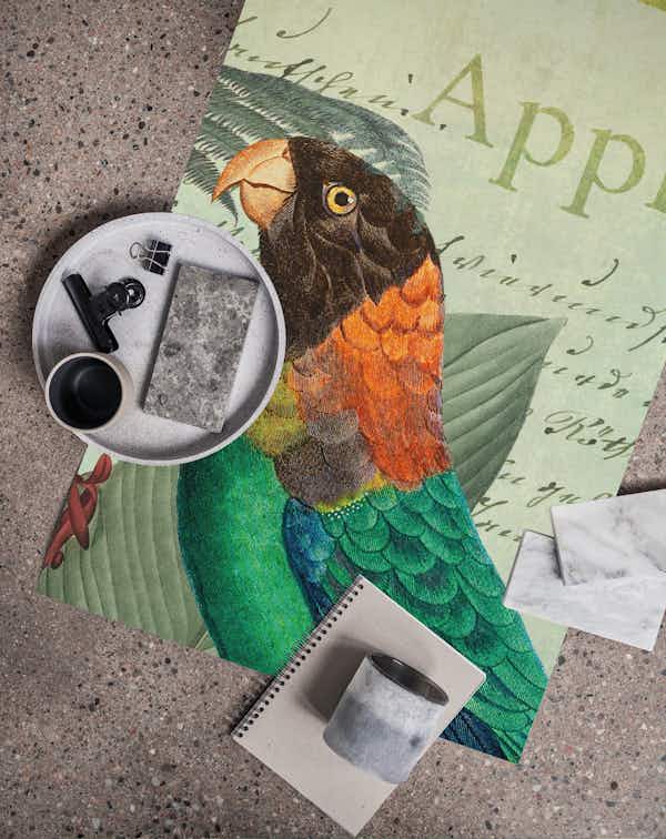 Tropical Bird Nostalgia 2 wallpaper - Happywall