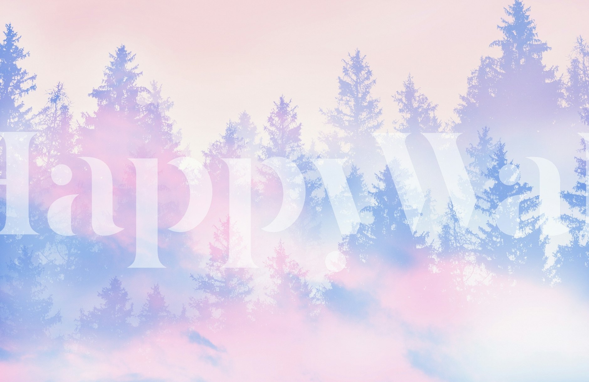 "Pastel Forest Dream 3 Wallpaper - Happywall"