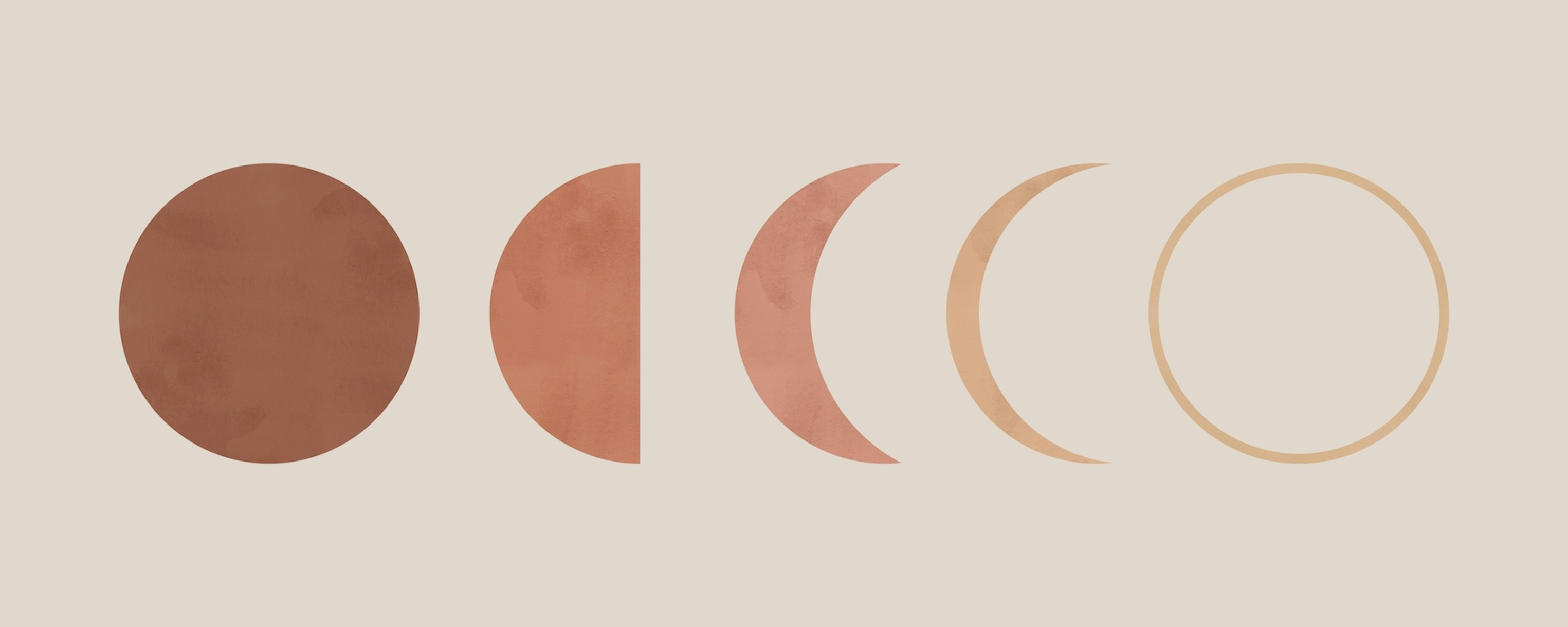 Moon phases 5 wallpaper - Happywall