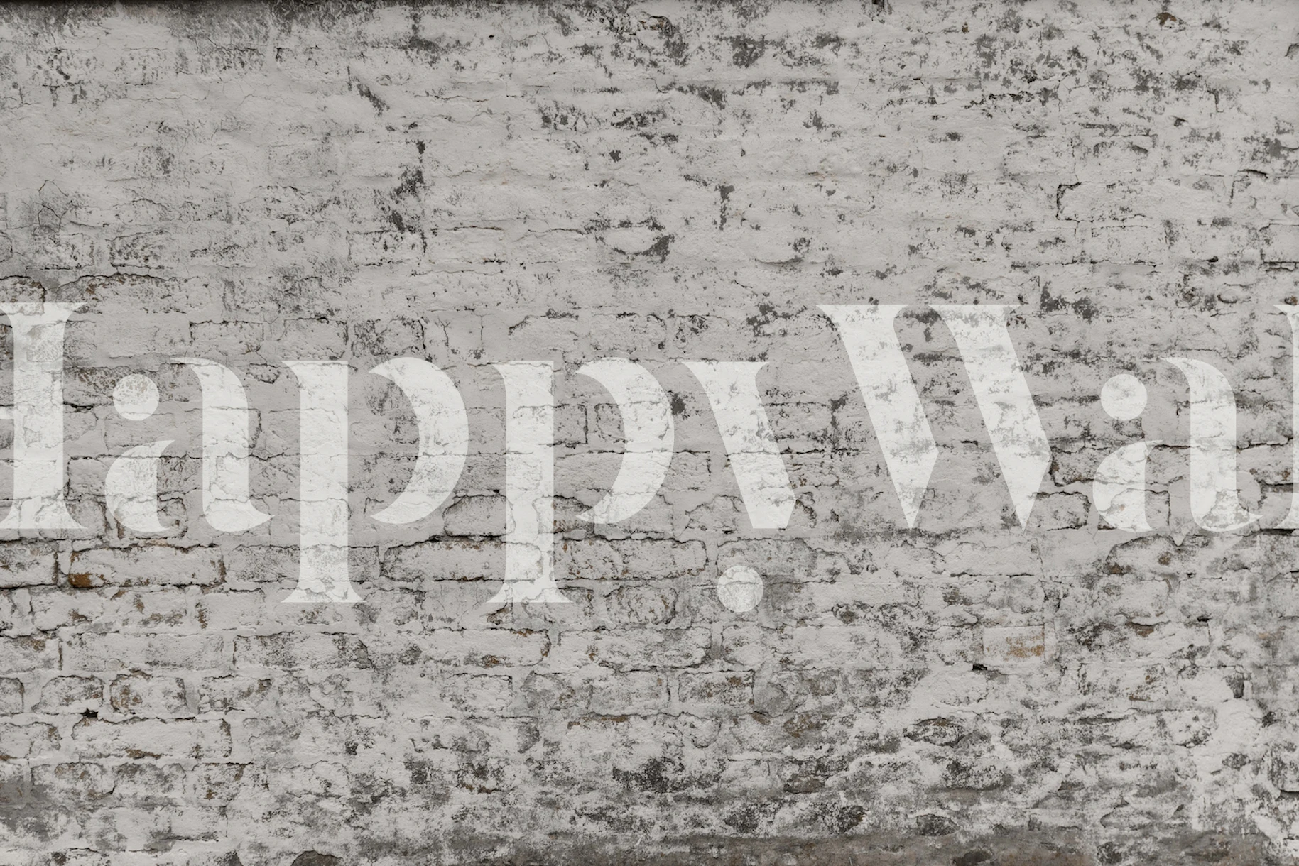 Rustic Loft Brick Wall 1 wallpaper - Happywall