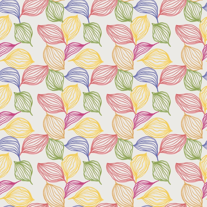 Colorful Floral Wallpaper for Bright Interiors