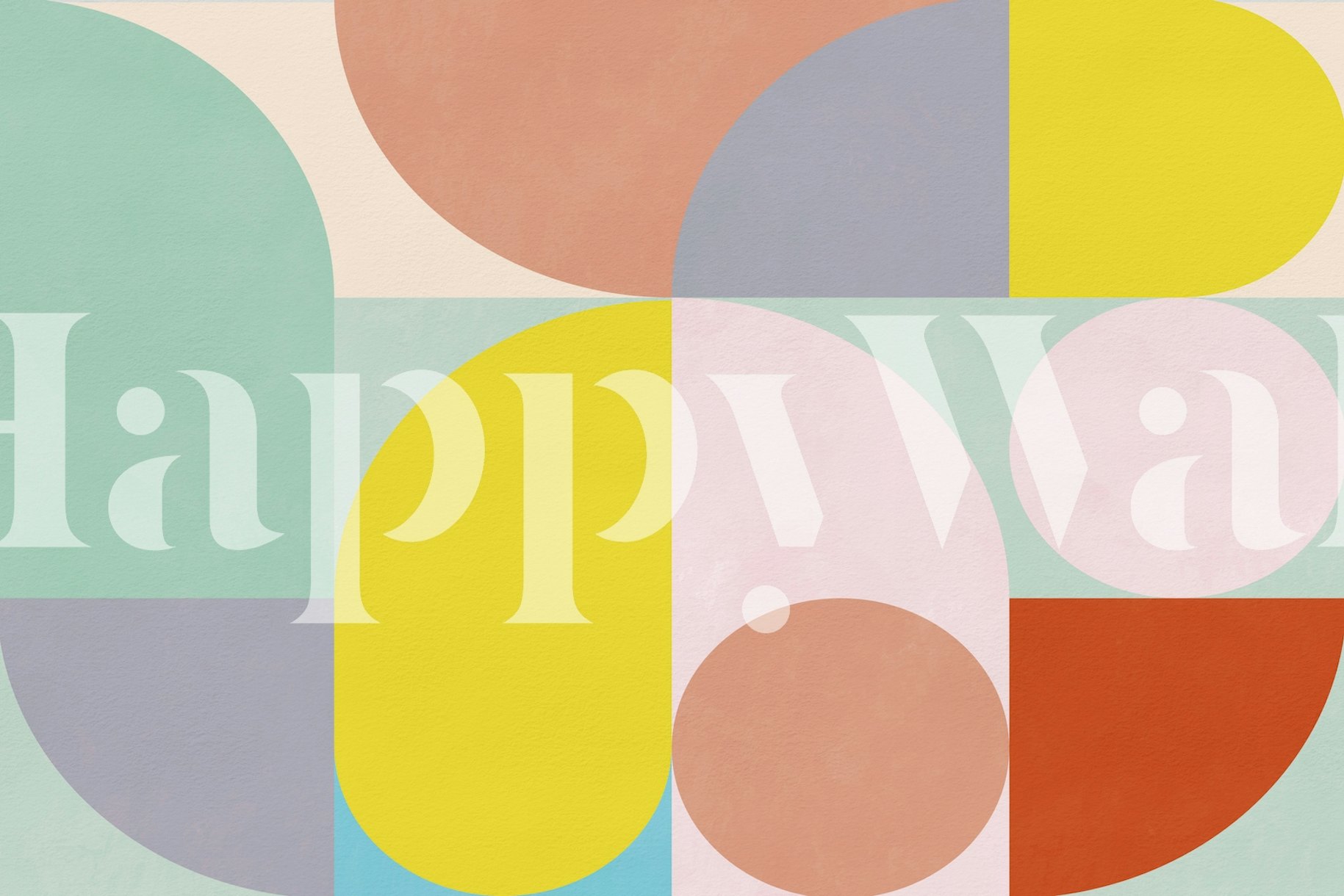 mid century modern spring 2 wallpaper - Happywall