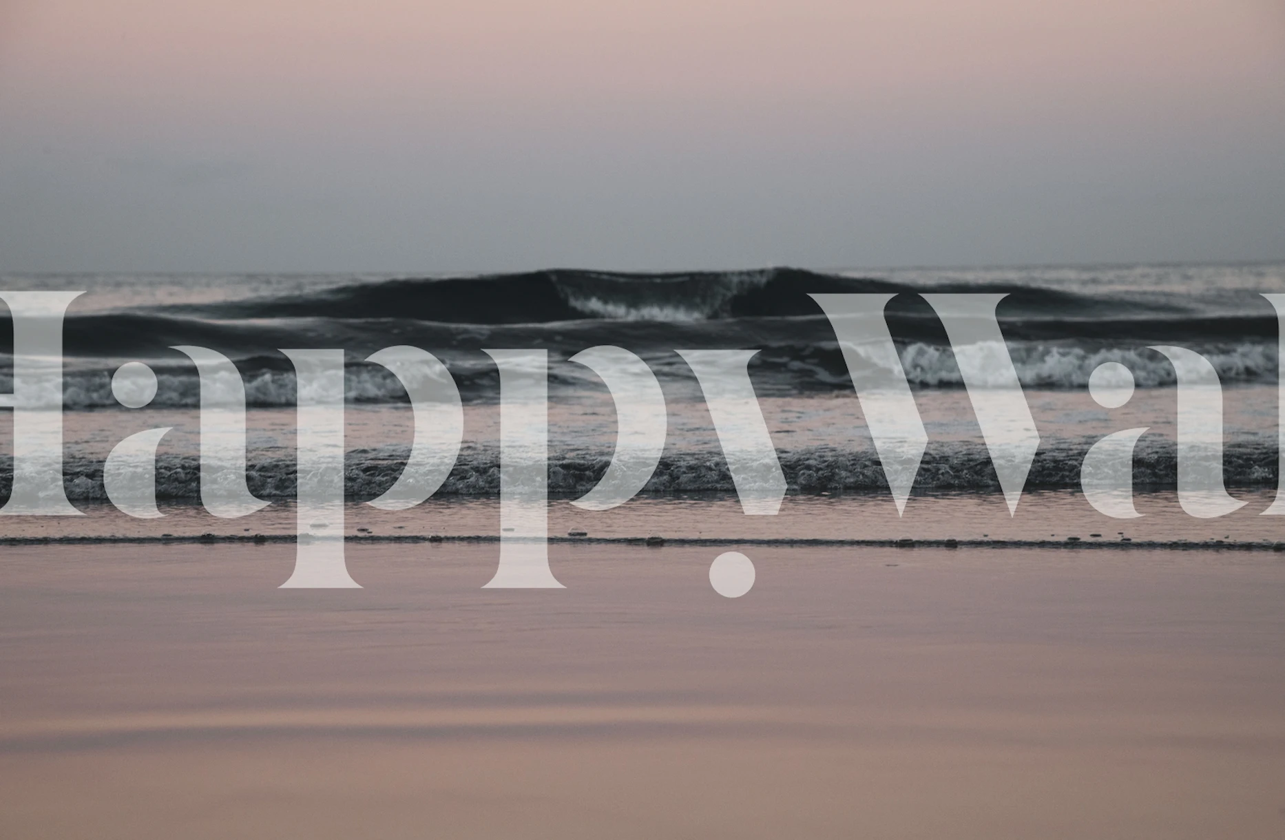 Atlantic Ocean Dream Waves 4 wallpaper - Happywall