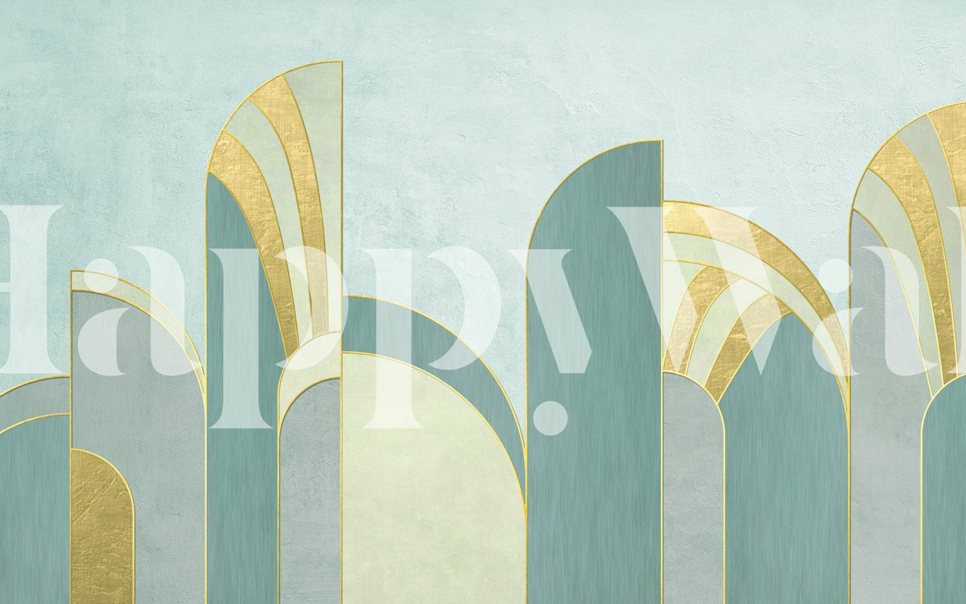 Semicircle Arches Wallpaper - Buy Online | Happywall