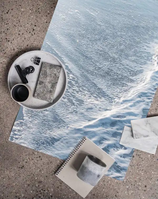 Blue Ocean Dream Waves 1 wallpaper - Happywall