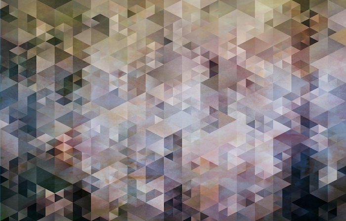 Multiple Triangles 7 Wallpaper - Geometric Wall Decor | Happywall