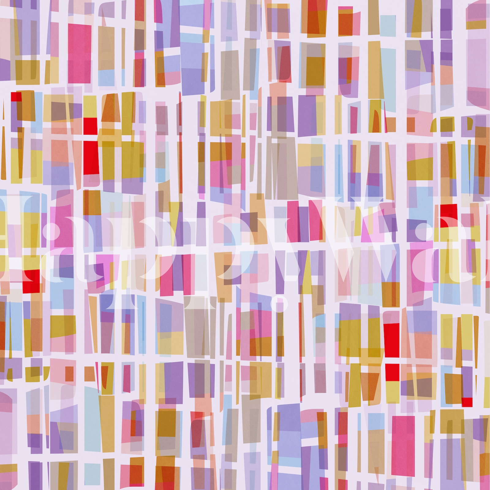 Compra Pink Square Wallpaper en línea | Happywall