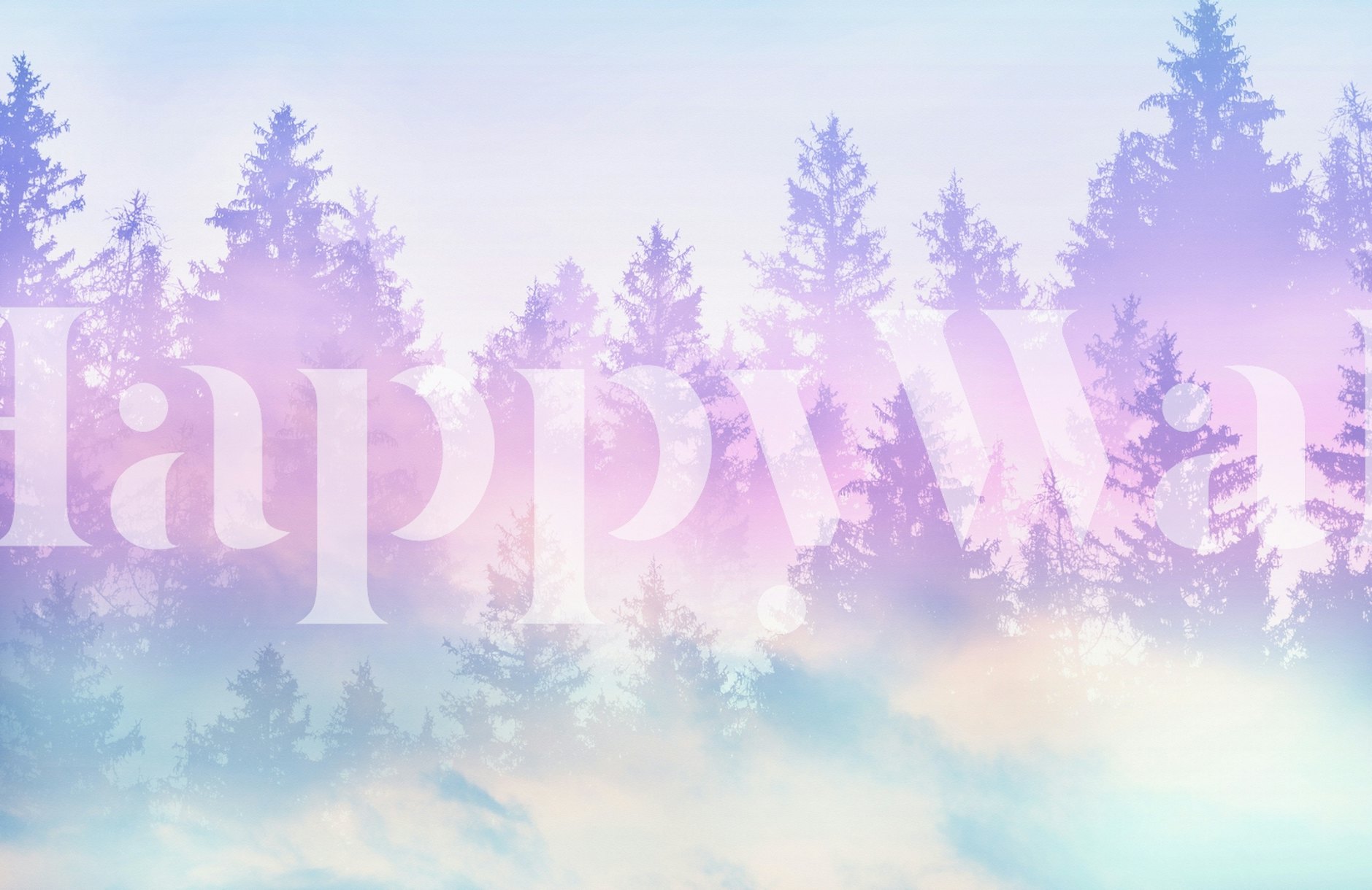Pastel Forest Dream 5 Wallpaper | Happywall