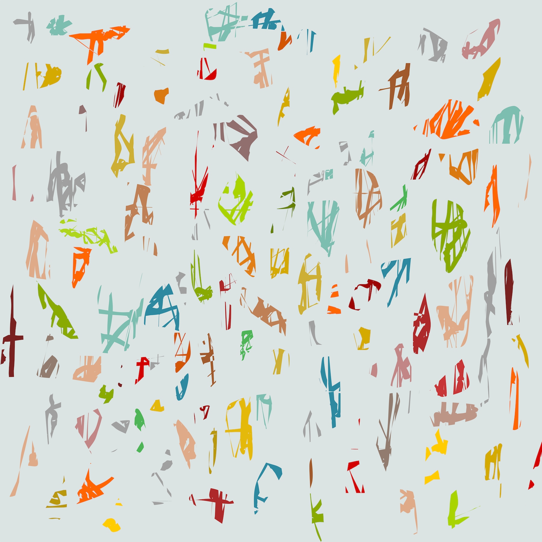 Colorful Doodles Wallpaper - Buy Online at Happywall