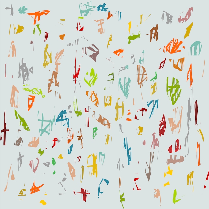 Colorful Abstract Doodle Wallpaper