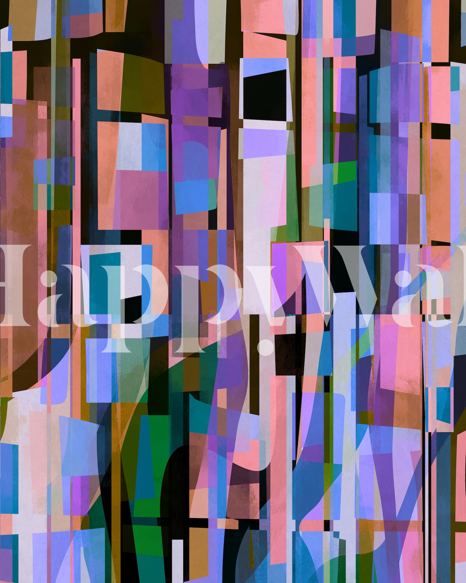 Color Portrait Wallpaper - Buy Online | Happywall