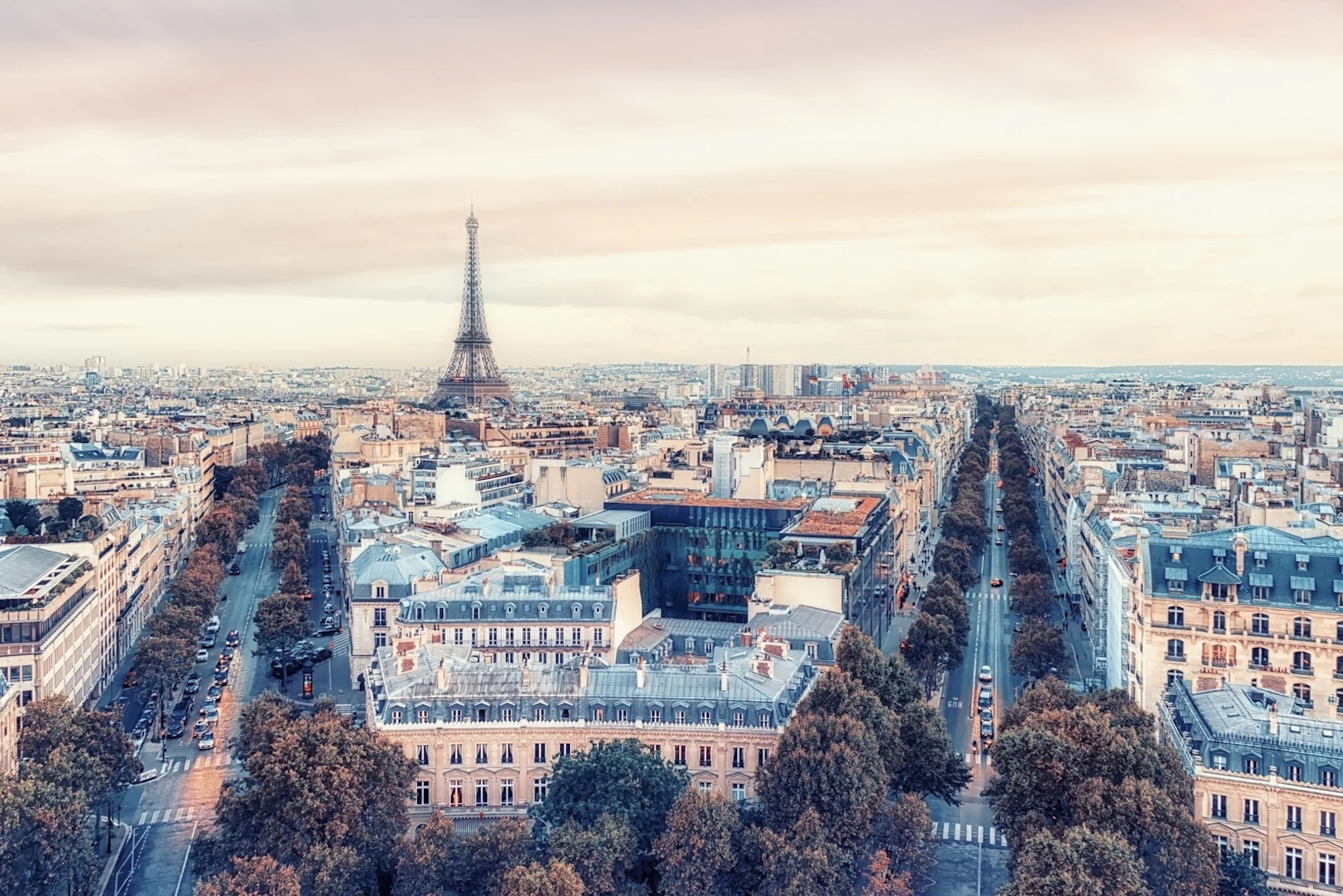Paris city wallpaper - Happywall