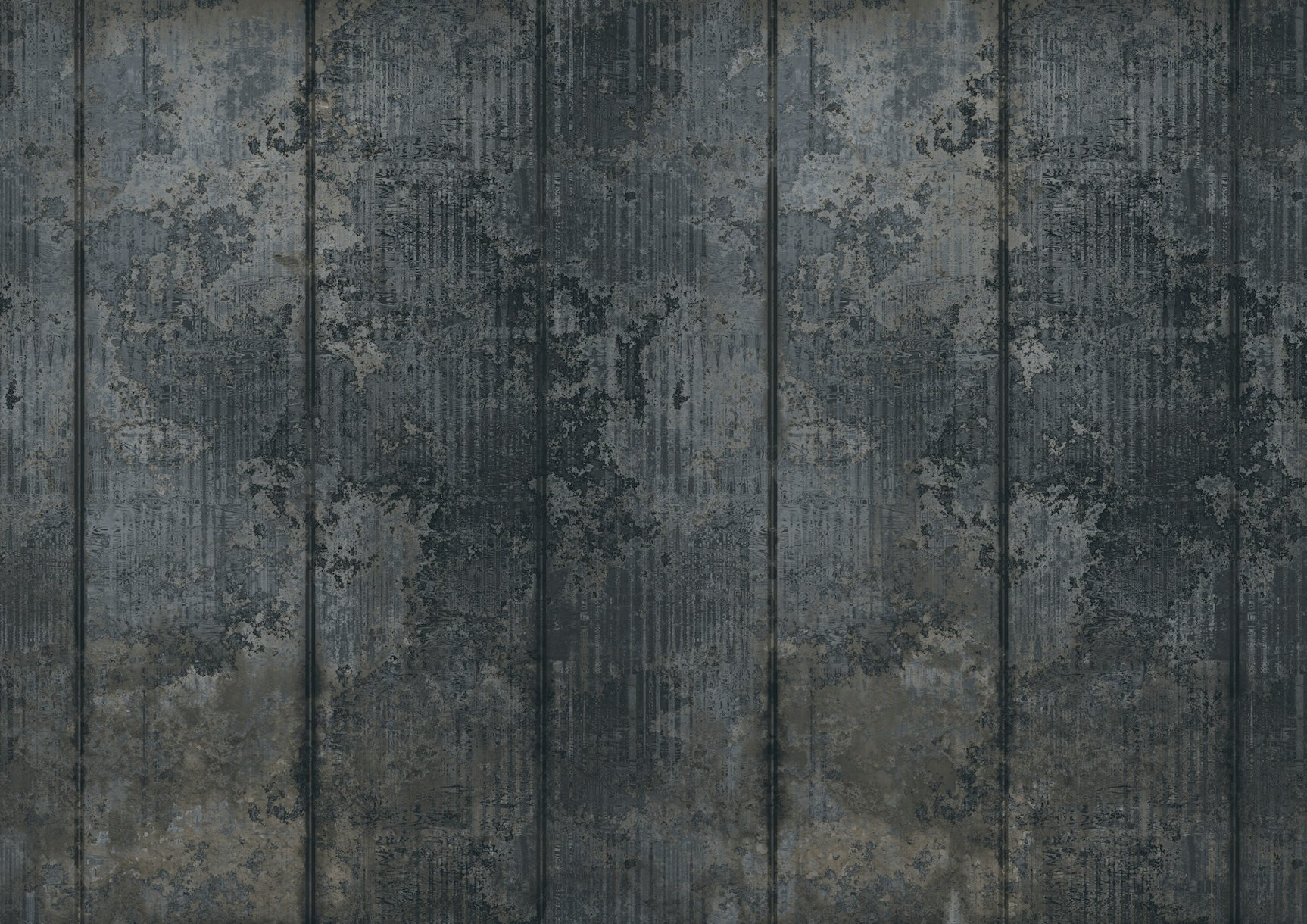 Distressed Grunge Metal Panels wallpaper - Happywall
