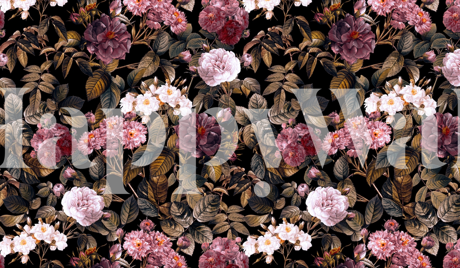 Autumn Winter Flowers IV Wallpaper - Happywall
