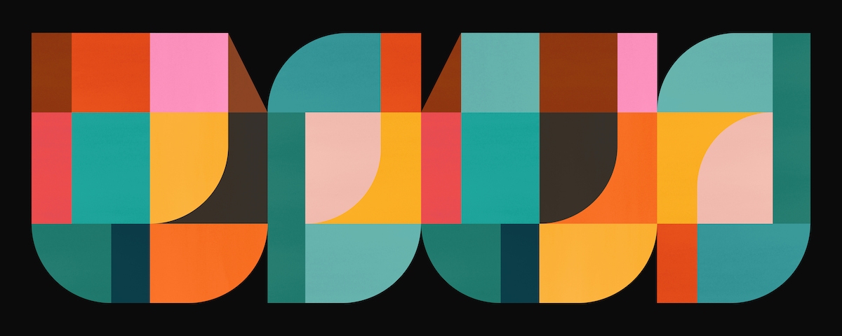 Colorful Figures 1 Wallpaper - Happywall