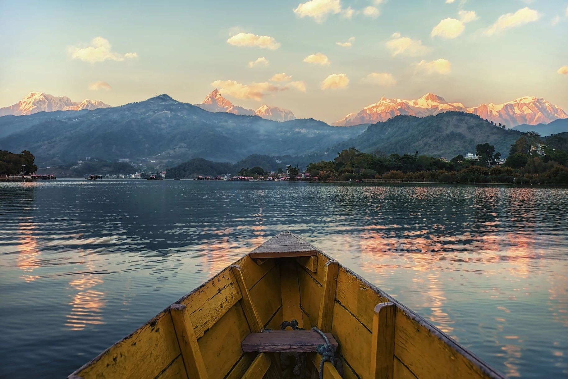 Pokhara View Wallpaper - Scenic and Serene | Happywall
