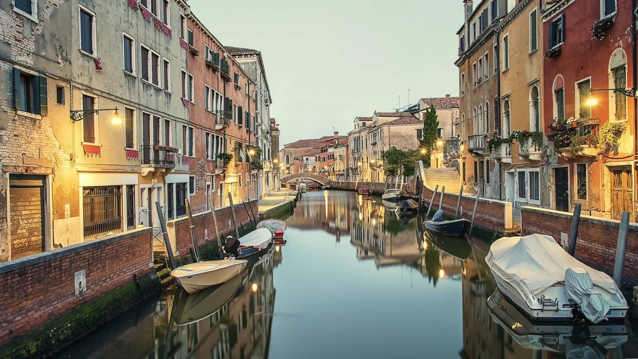 Morning In Venice City wallpaper - Happywall