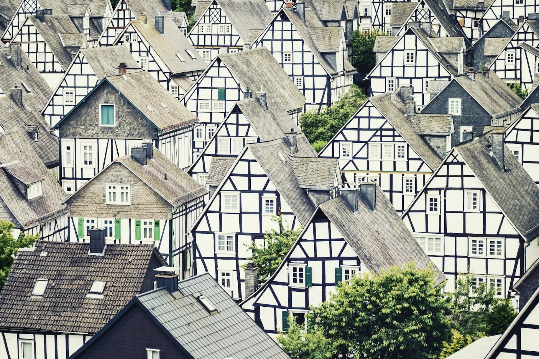 Freudenberg Village Wallpaper | Buy Unique Wallpapers Online | Happywall