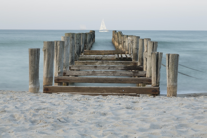 Get lost in the beauty of nature with our Wooden Jetty Wallpaper