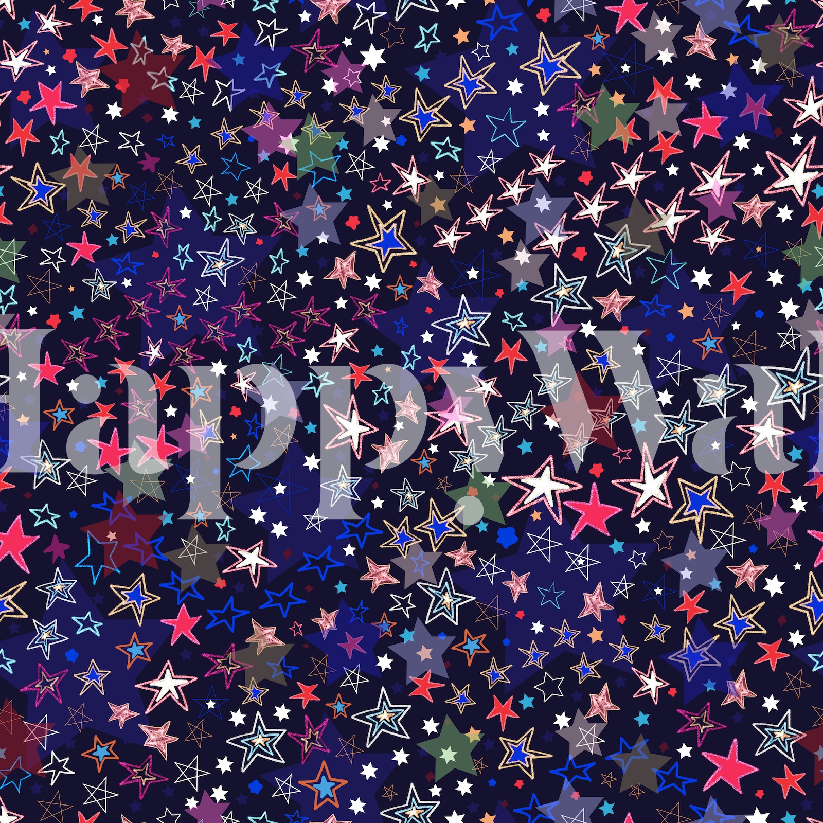 Colorful Celestial Stars Wallpaper