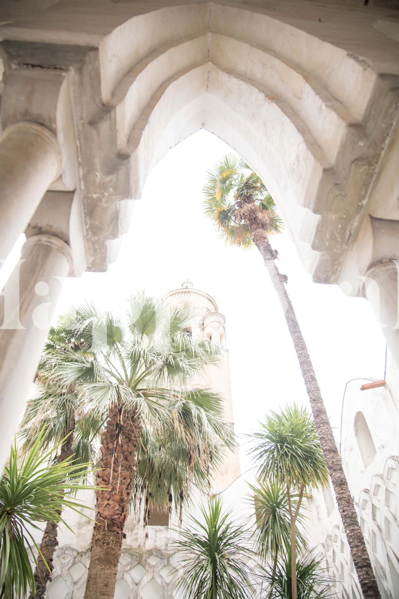 Duomo di Amalfi Garden 2 wallpaper - Free shipping | Happywall