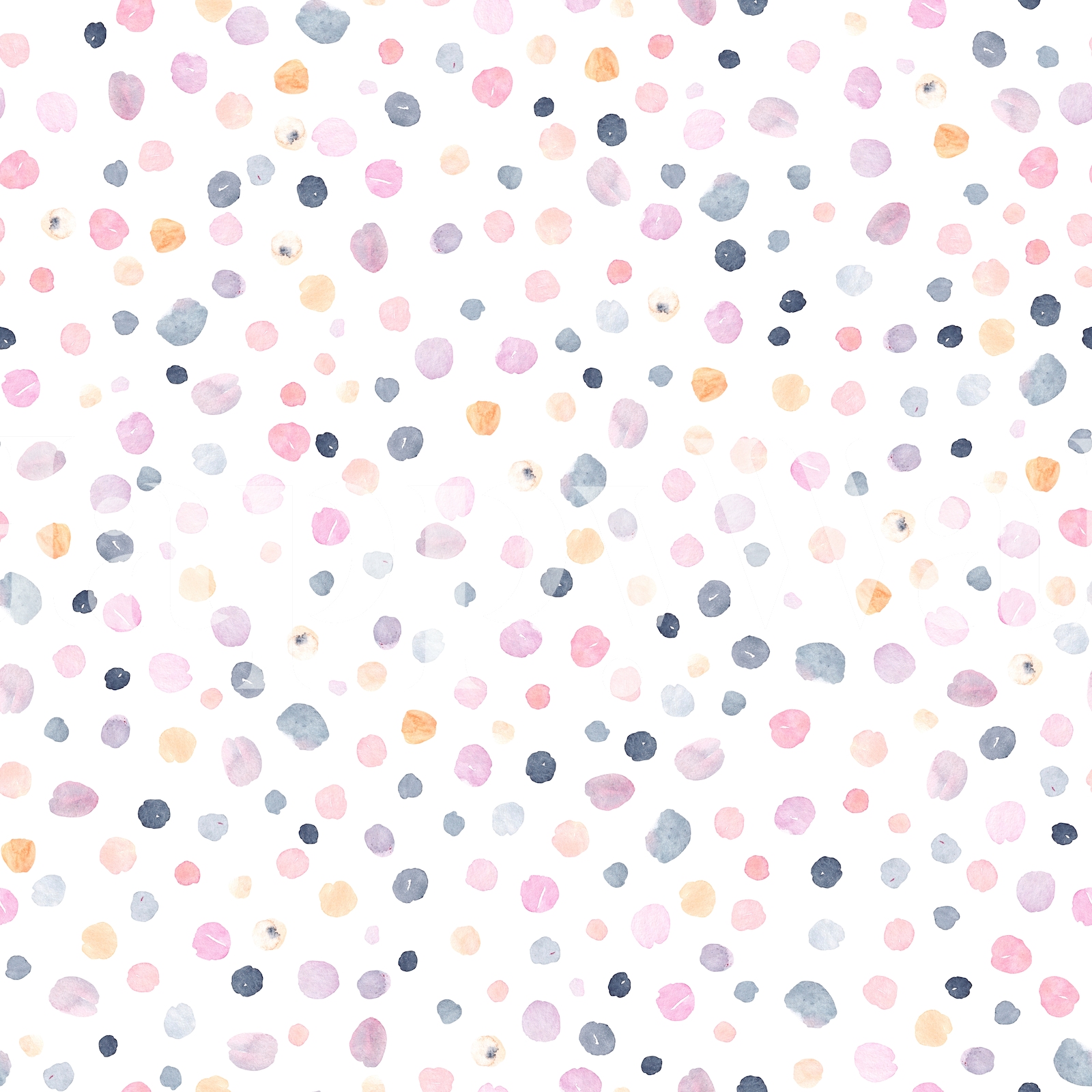 Colorful Dot Pattern Wallpaper for Kids