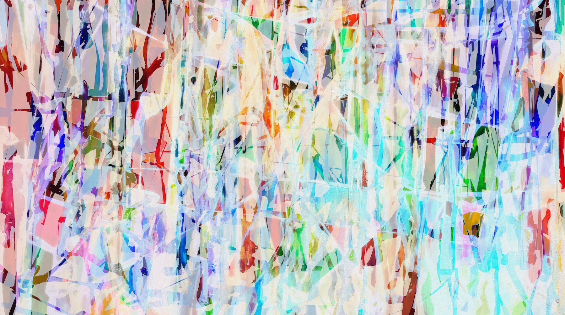 "Mixing Colors and Shapes 8 Wallpaper - Brighten Your Room | Happywall"