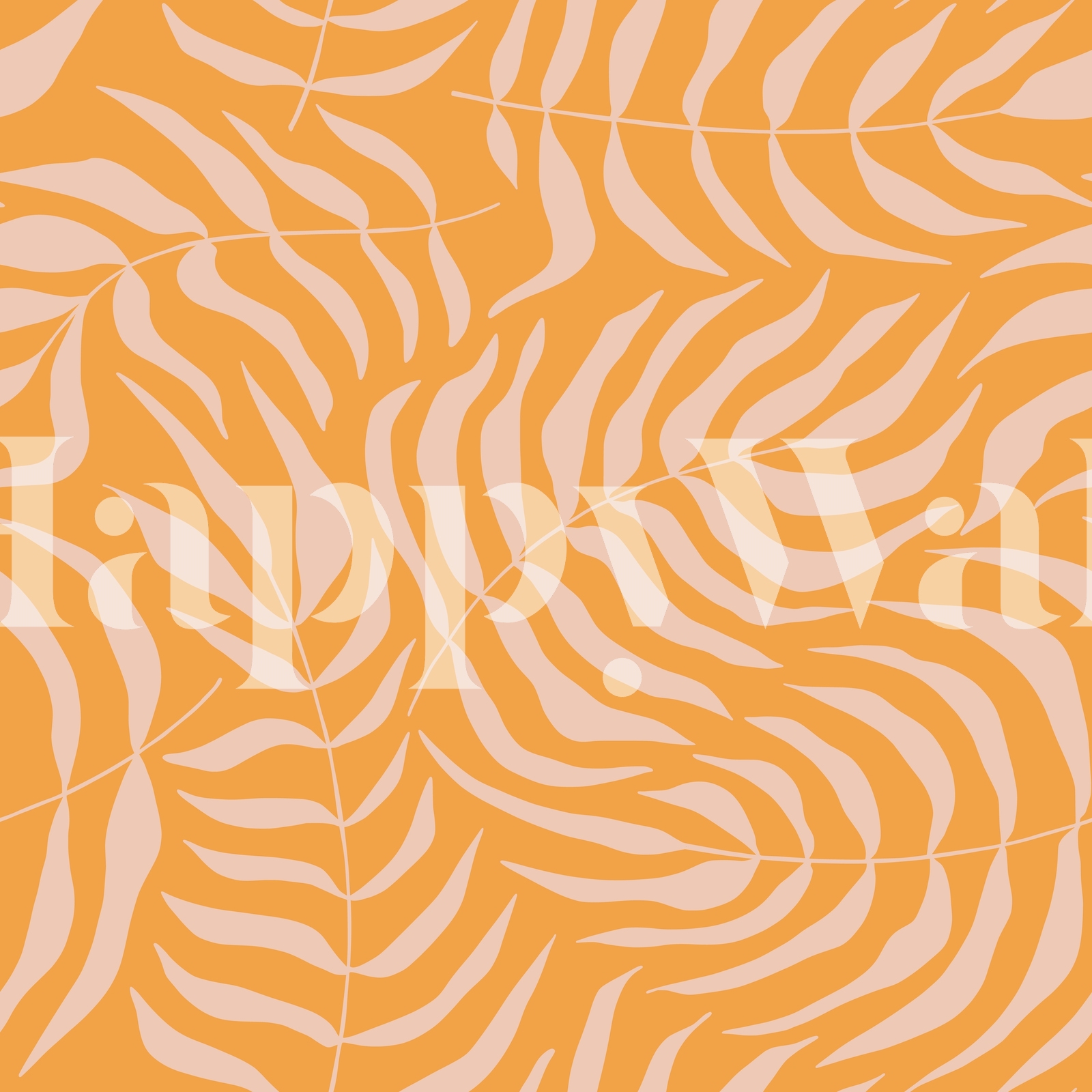 Groovy Palm Leaves Wallpaper - Buy Online at Happywall