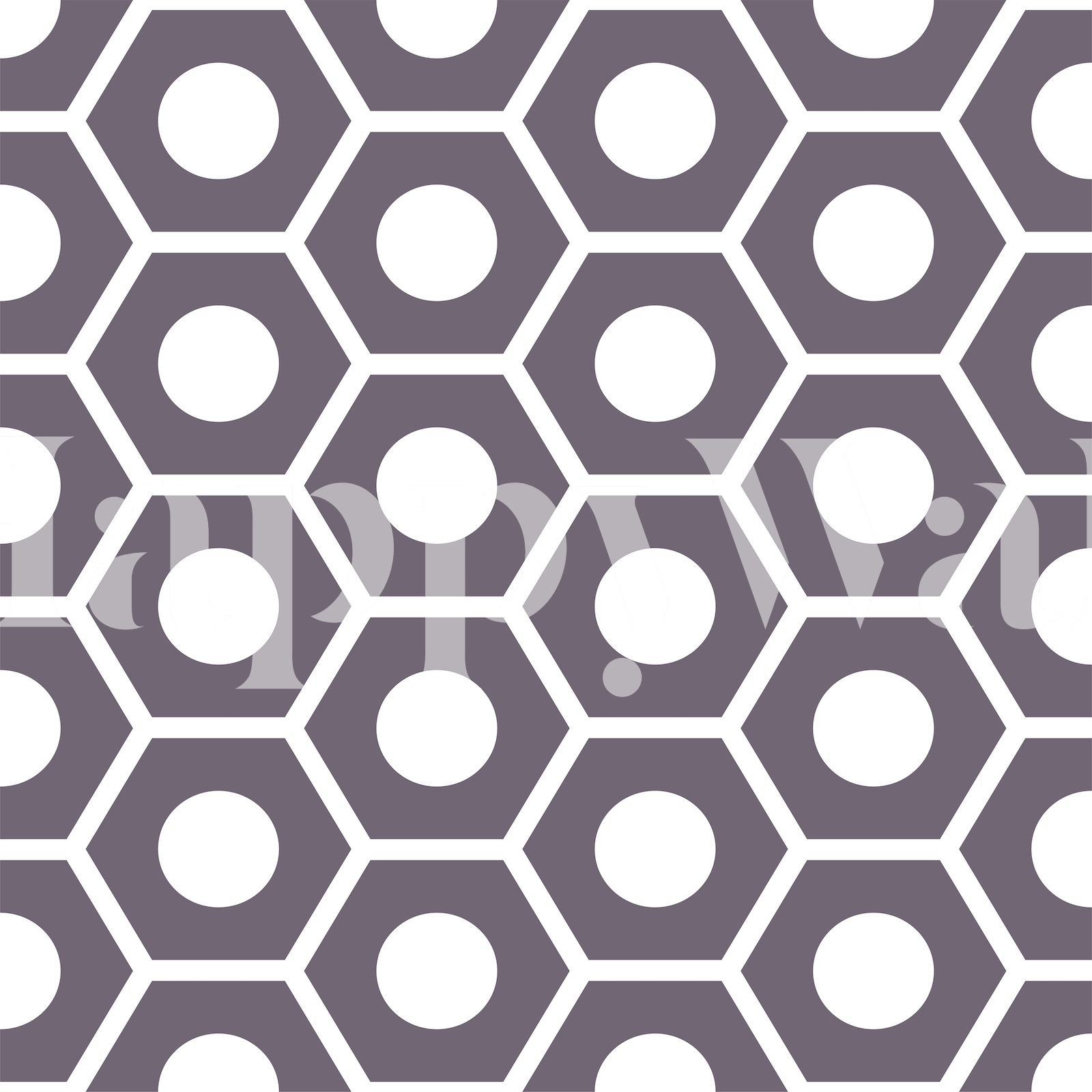 Modern Geometric Purple and White Wallpaper