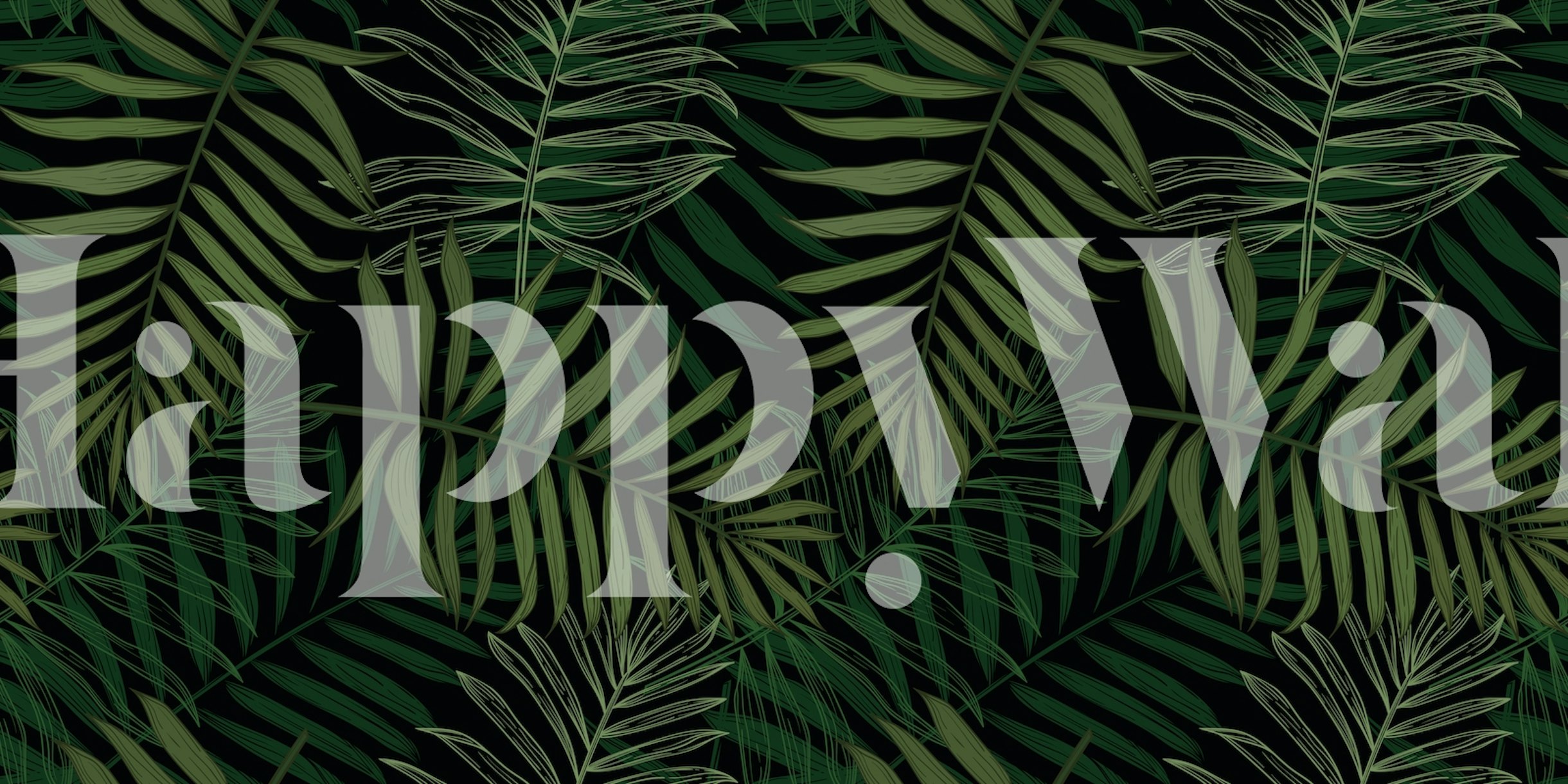 Buy Tropicalism Wallpaper Online | Happywall
