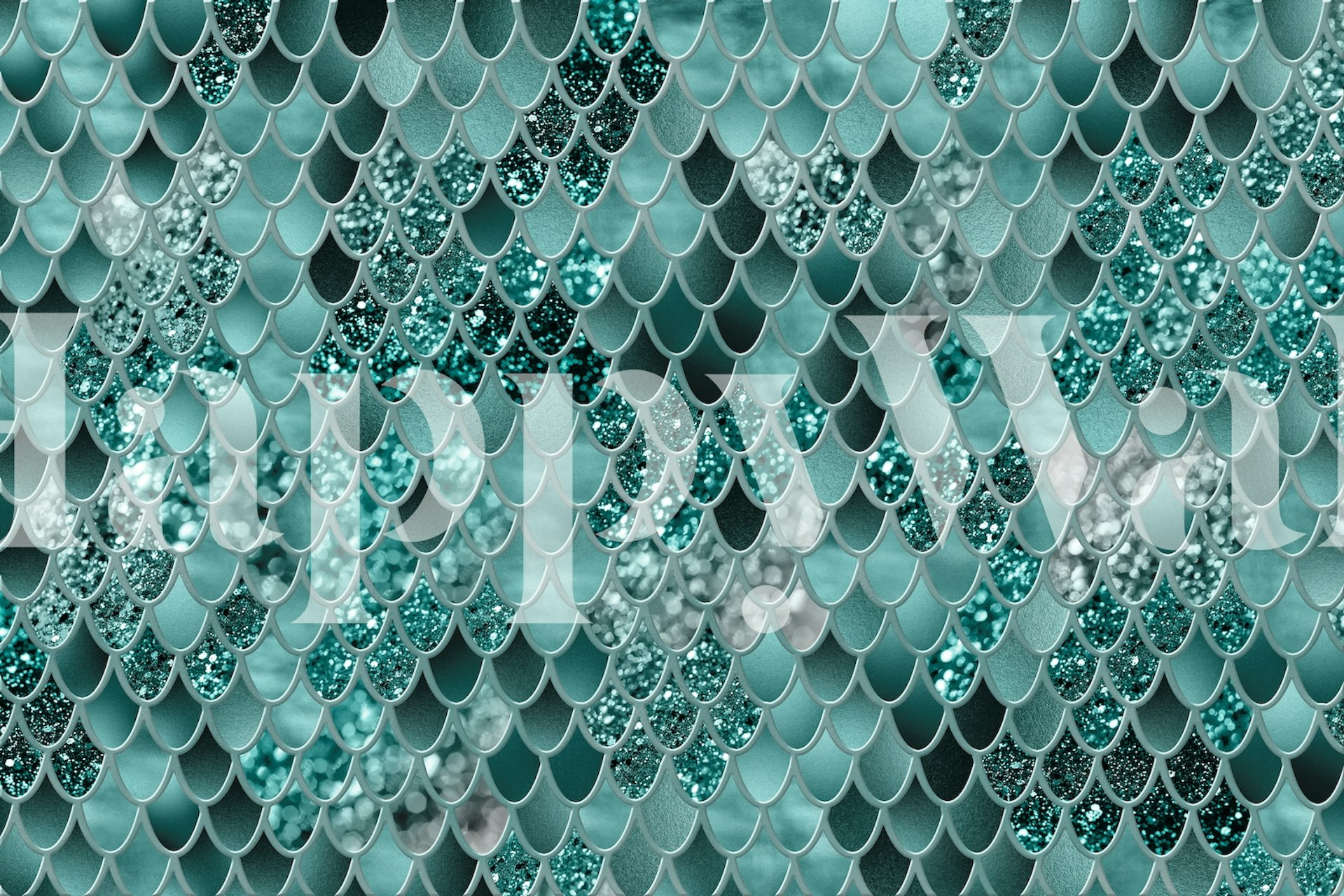 Mermaid Scales Glam 9 Wallpaper Buy Online Happywall