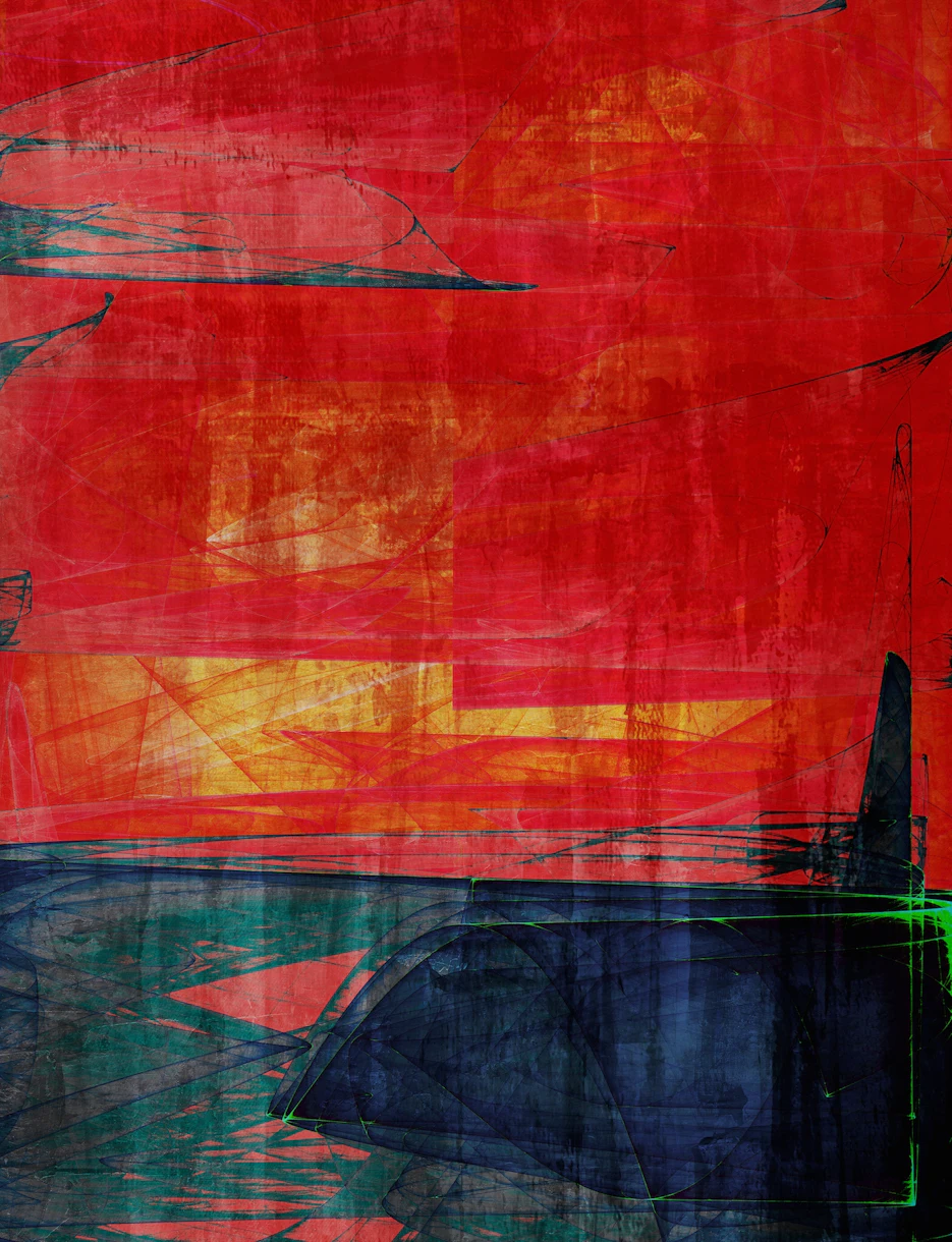 Red Twilight Wallpaper - Happywall