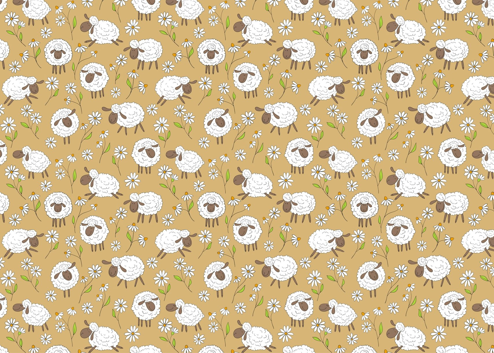 Counting Sheep 2 Wallpaper - Happywall.com