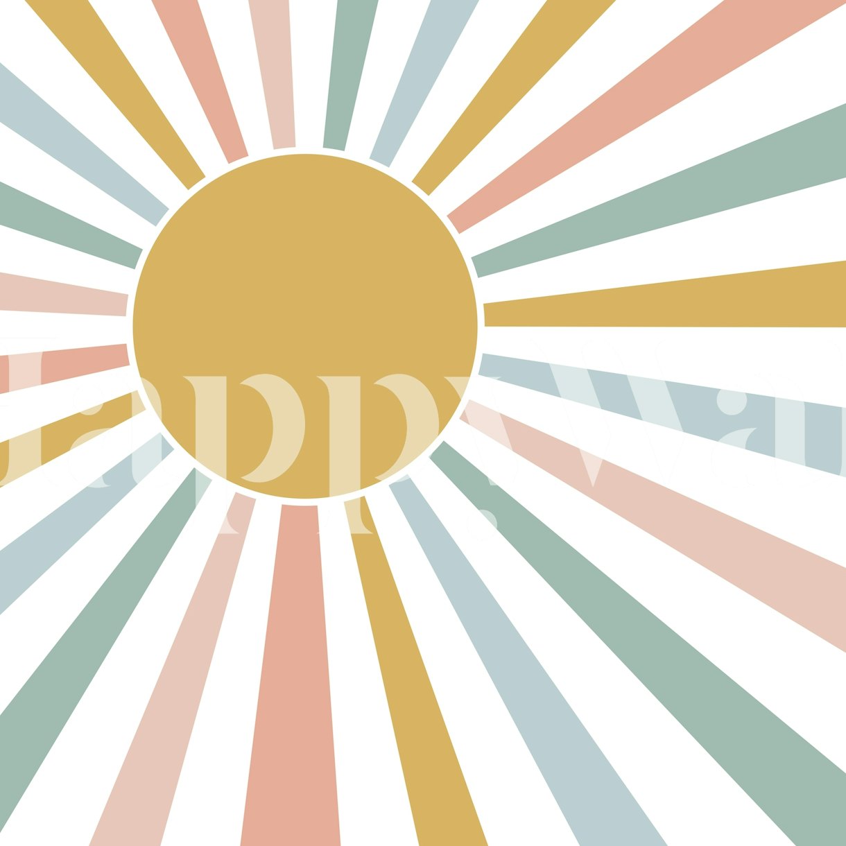 Get the Perfect Boho Sun Nursery Wallpaper at Happywall