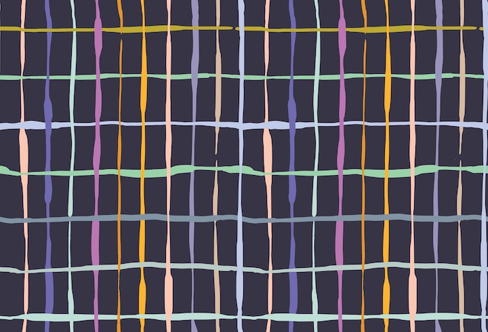 Summer Lines Midnight Blue Wallpaper - Buy Now | Happywall