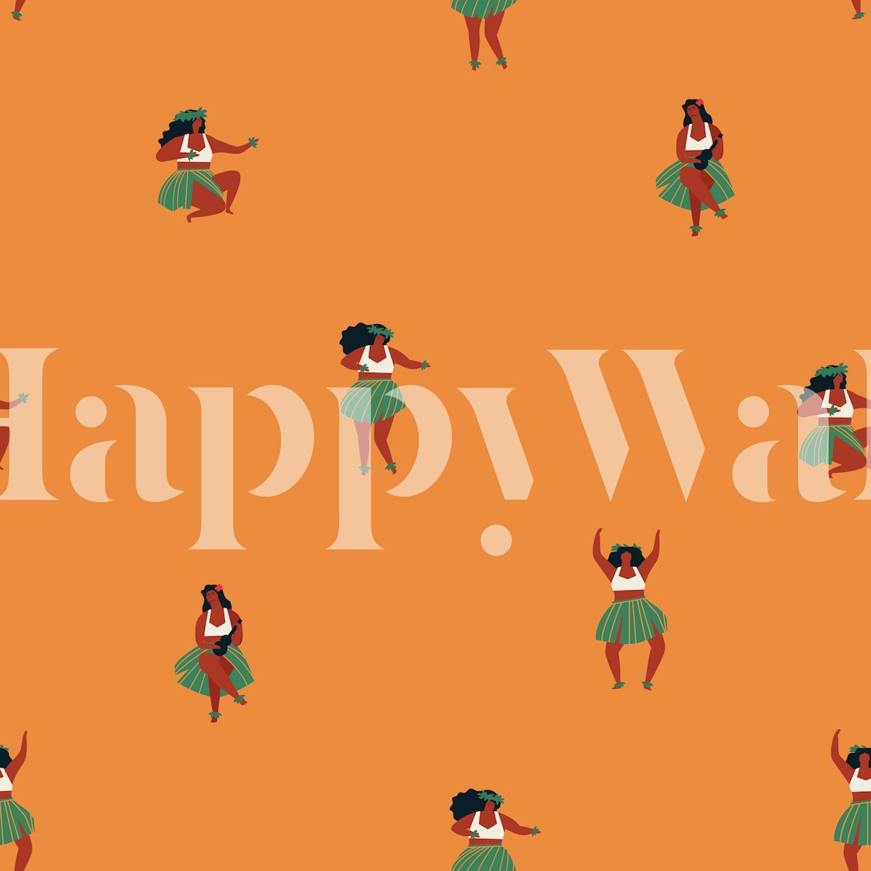 Hula dance wallpaper - Free shipping | Happywall