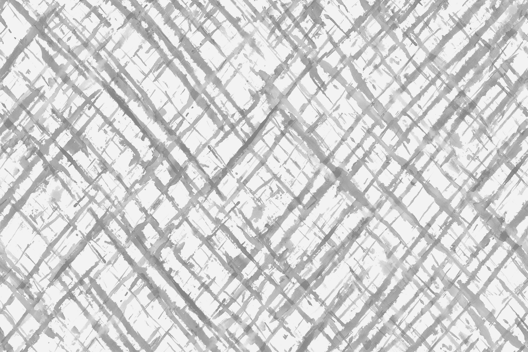 Watercolor Hatch in Grey wallpaper - Happywall