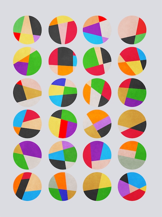 Colorful Geometric Circles Wallpaper