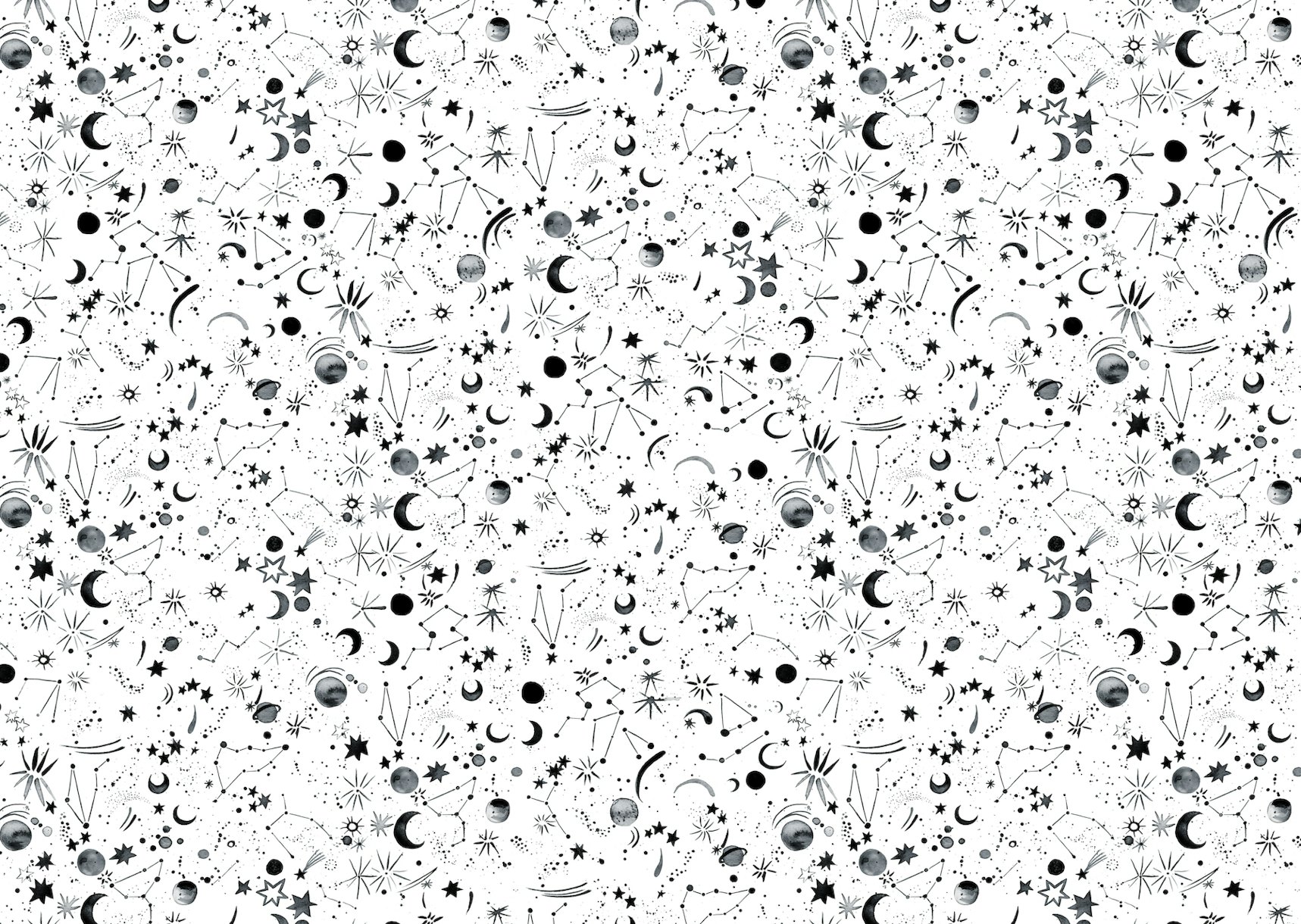 Buy Stunning Astronomy Constellation Galaxy Moon Planets Wallpaper ...