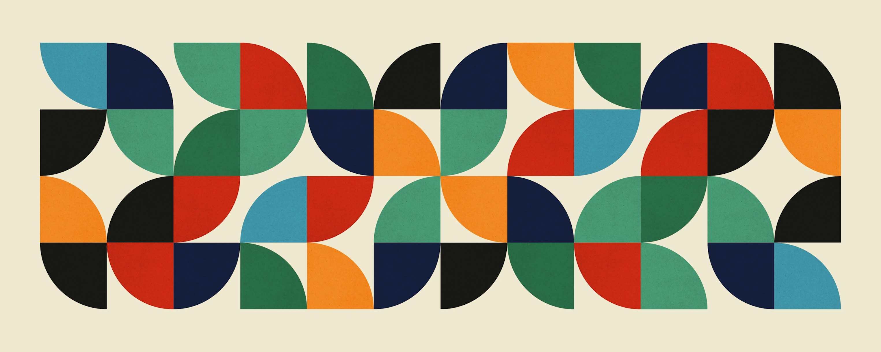 Colorful geometry wallpaper - Free shipping | Happywall