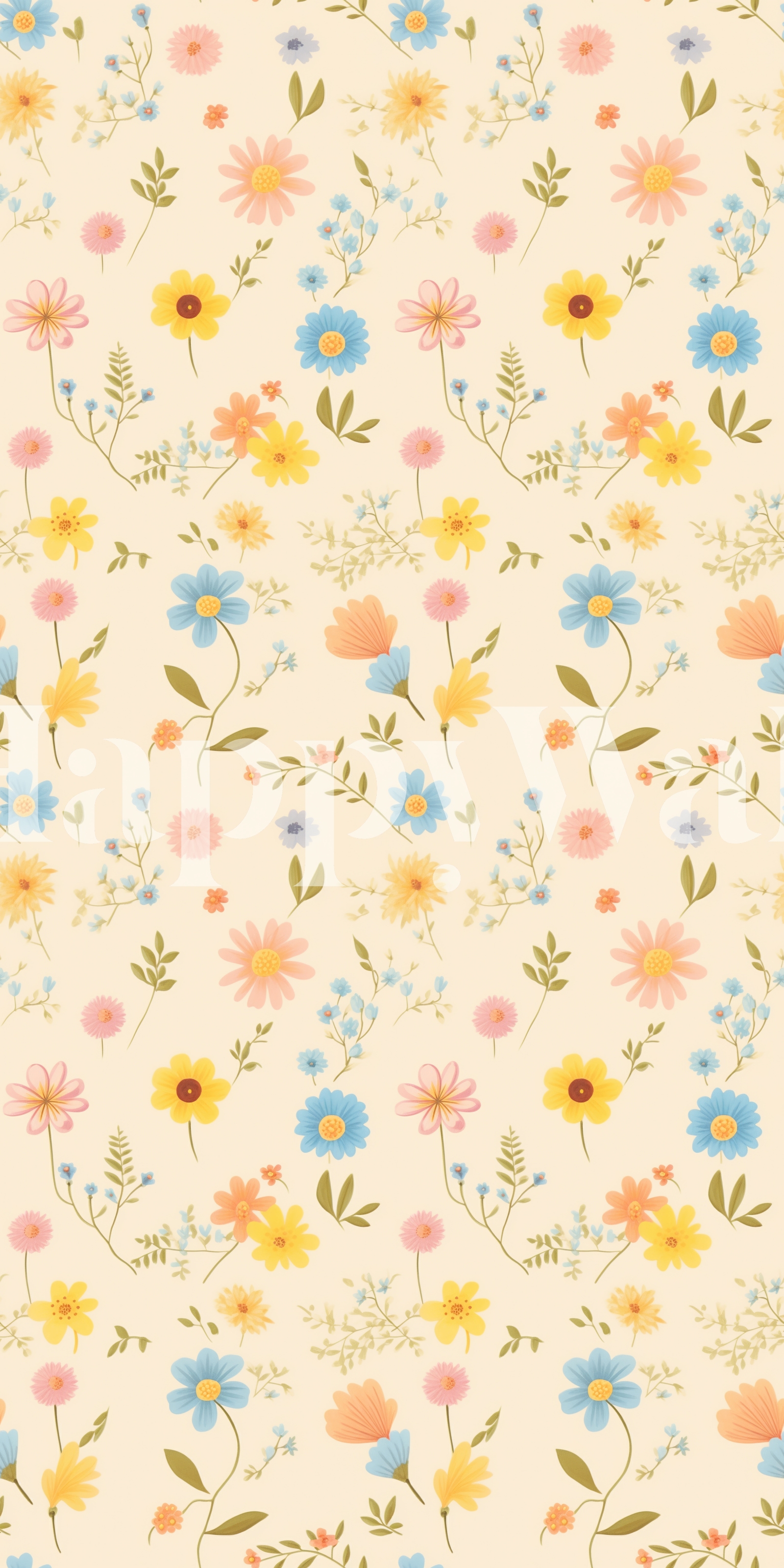 Midsummer Song in Yellow - Happywall