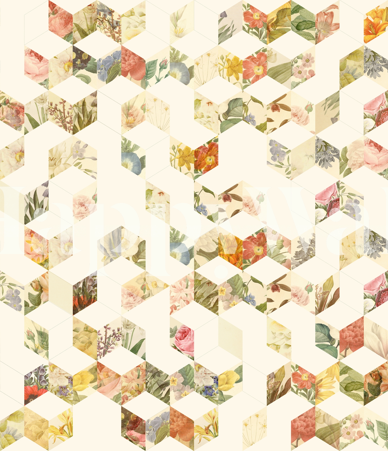 Buy Keziah Flowers Wallpaper | Happywall.com