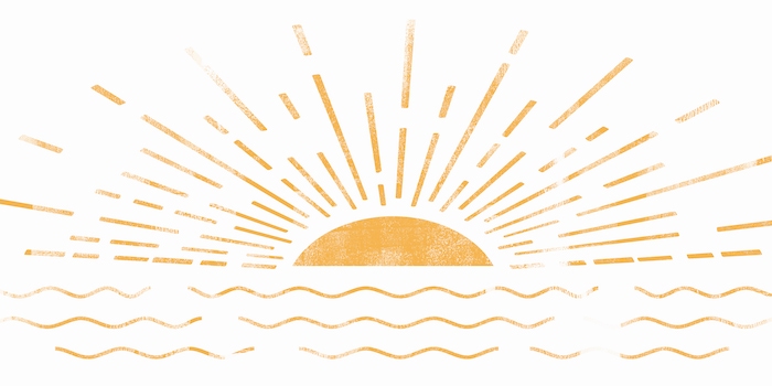 Summer Sunset Yellow Wallpaper - Buy Online | Happywall.com