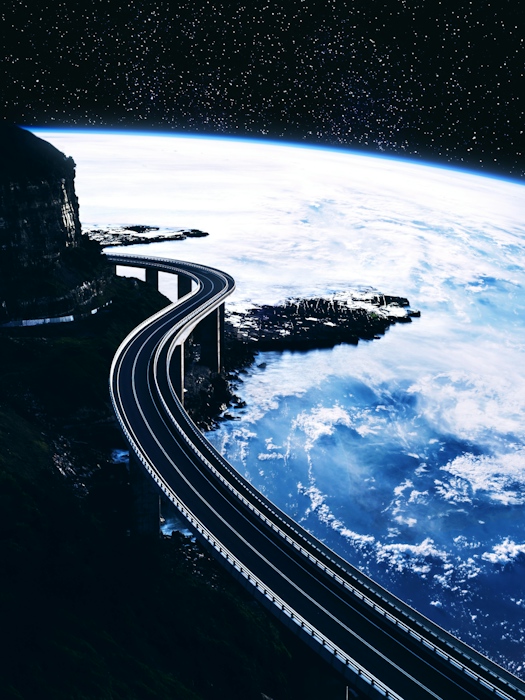 Road to Infinity Wallpaper - Shop Now at Happywall.com