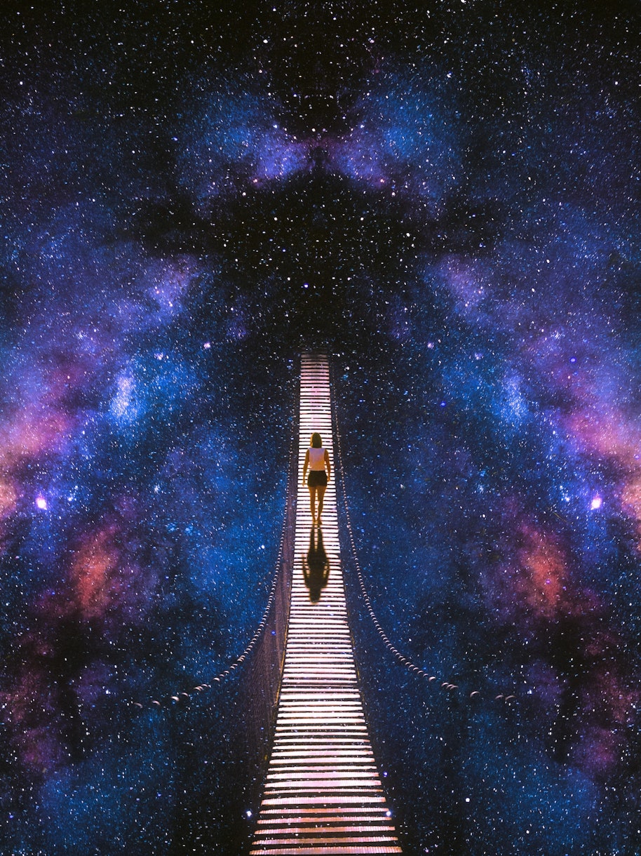 Buy Infinity Walk Wallpaper Online - Happywall