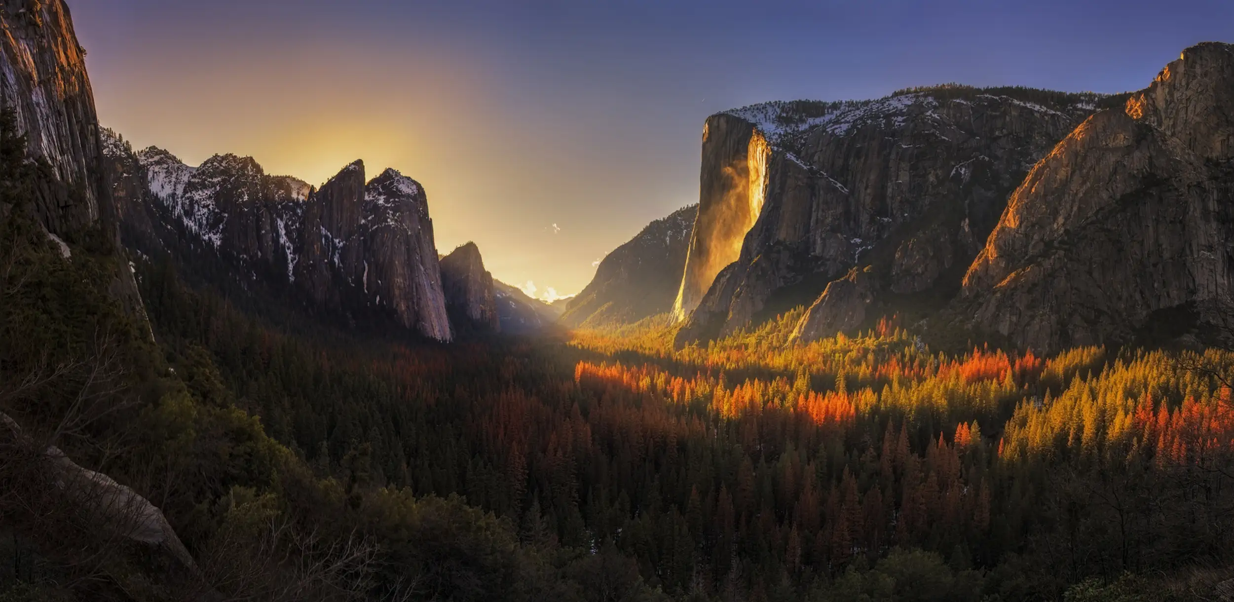 Buy Yosemite Firefall Wallpaper Happywall