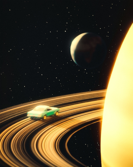 Saturn Highway Wallpaper - Buy Custom Wallpapers Online