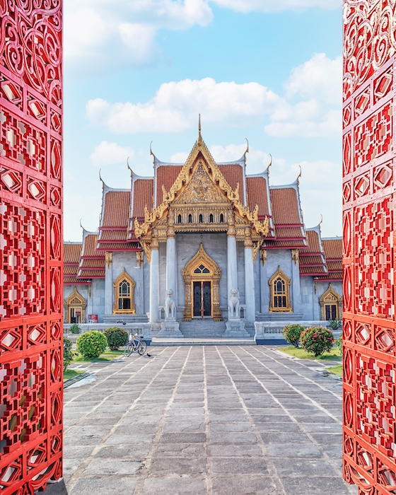 Buy Exquisite Wat Benchamabophit Wallpaper at Happywall