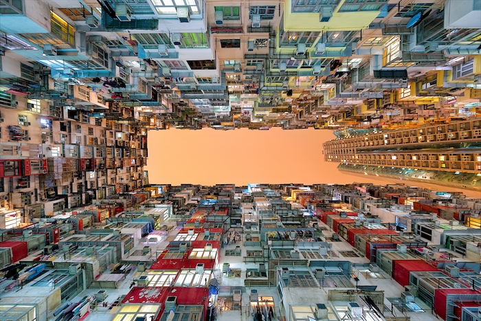 Crowded Spaces Wallpaper - Unique and Vibrant | Happywall